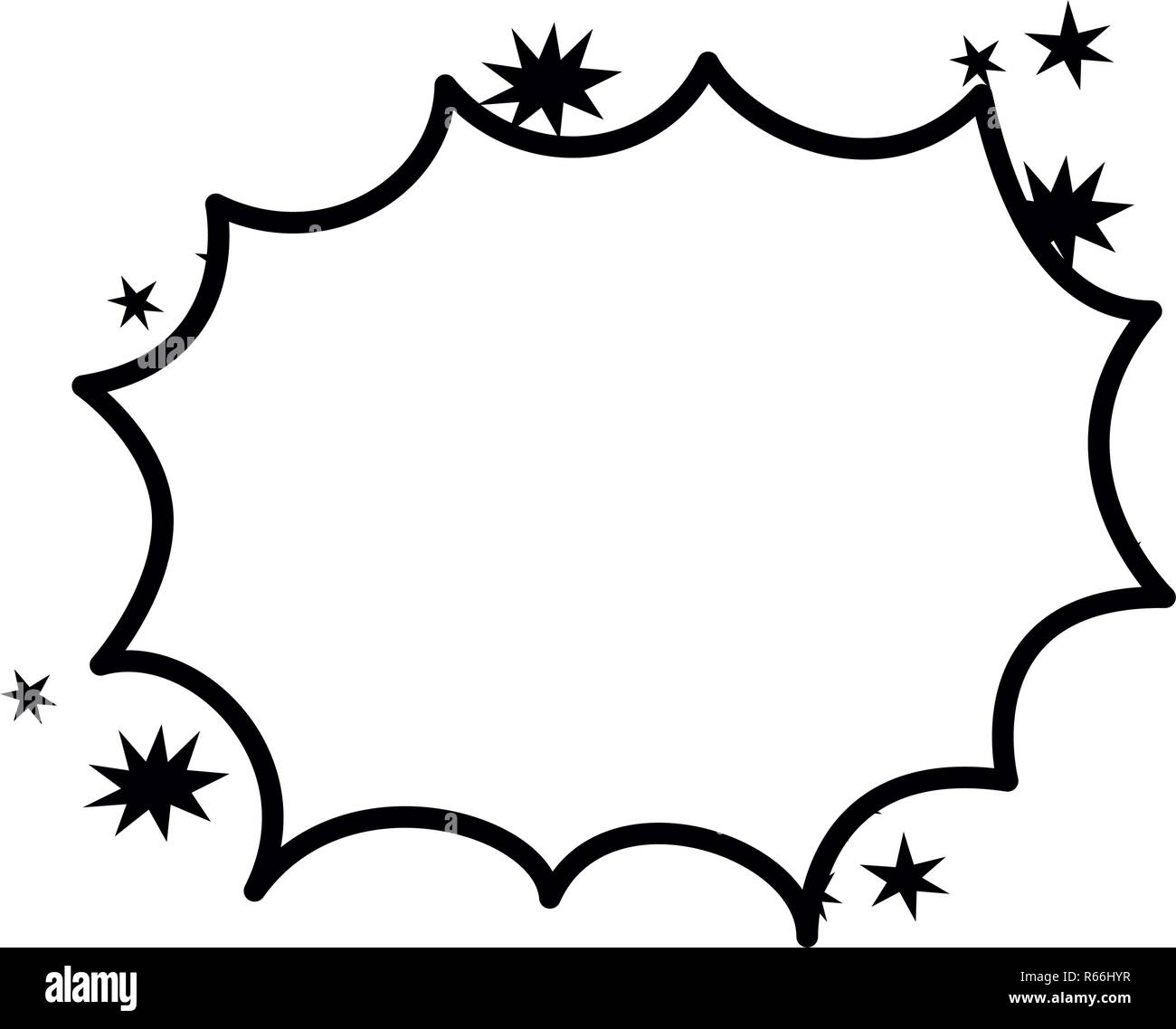 dialog boxes in comic isolated icon Stock Vector Image & Art - Alamy