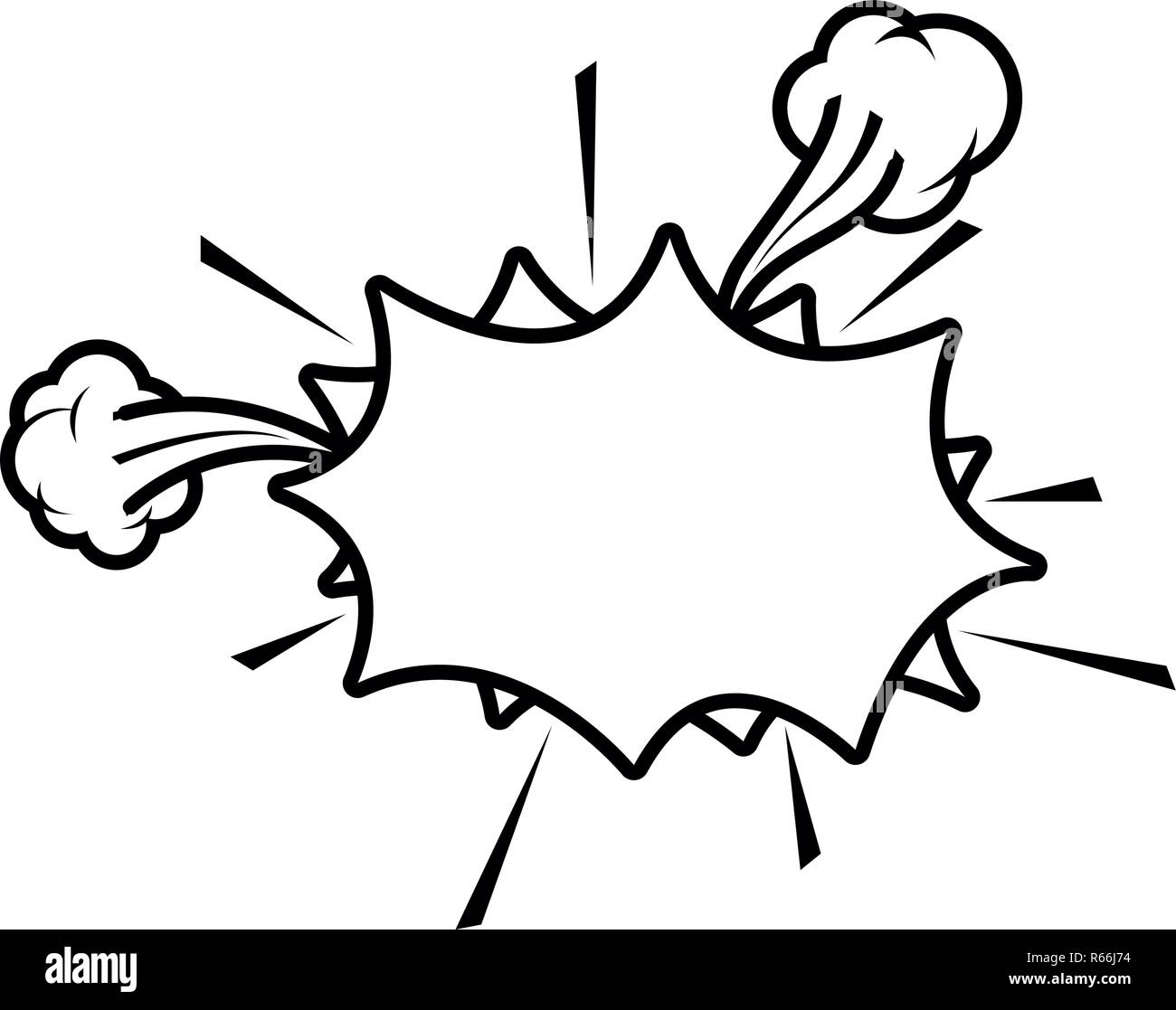 dialog boxes in comic isolated icon Stock Vector Image & Art - Alamy