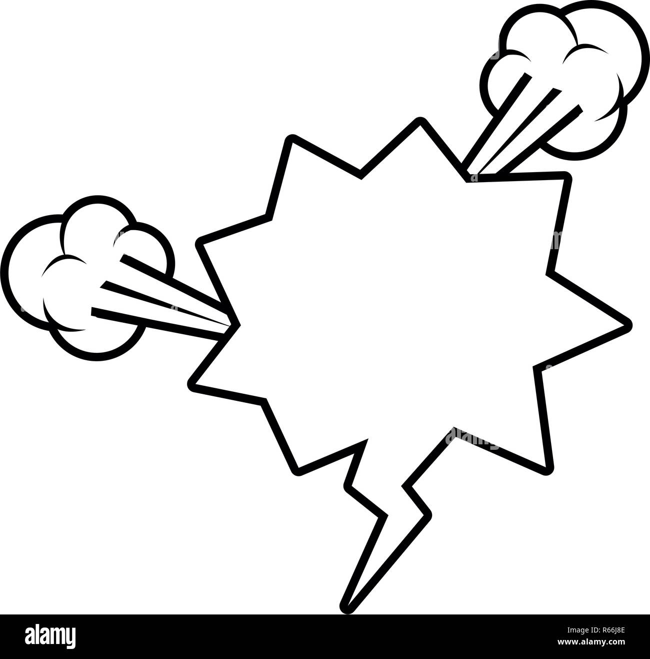 dialog boxes in comic isolated icon Stock Vector Image & Art - Alamy