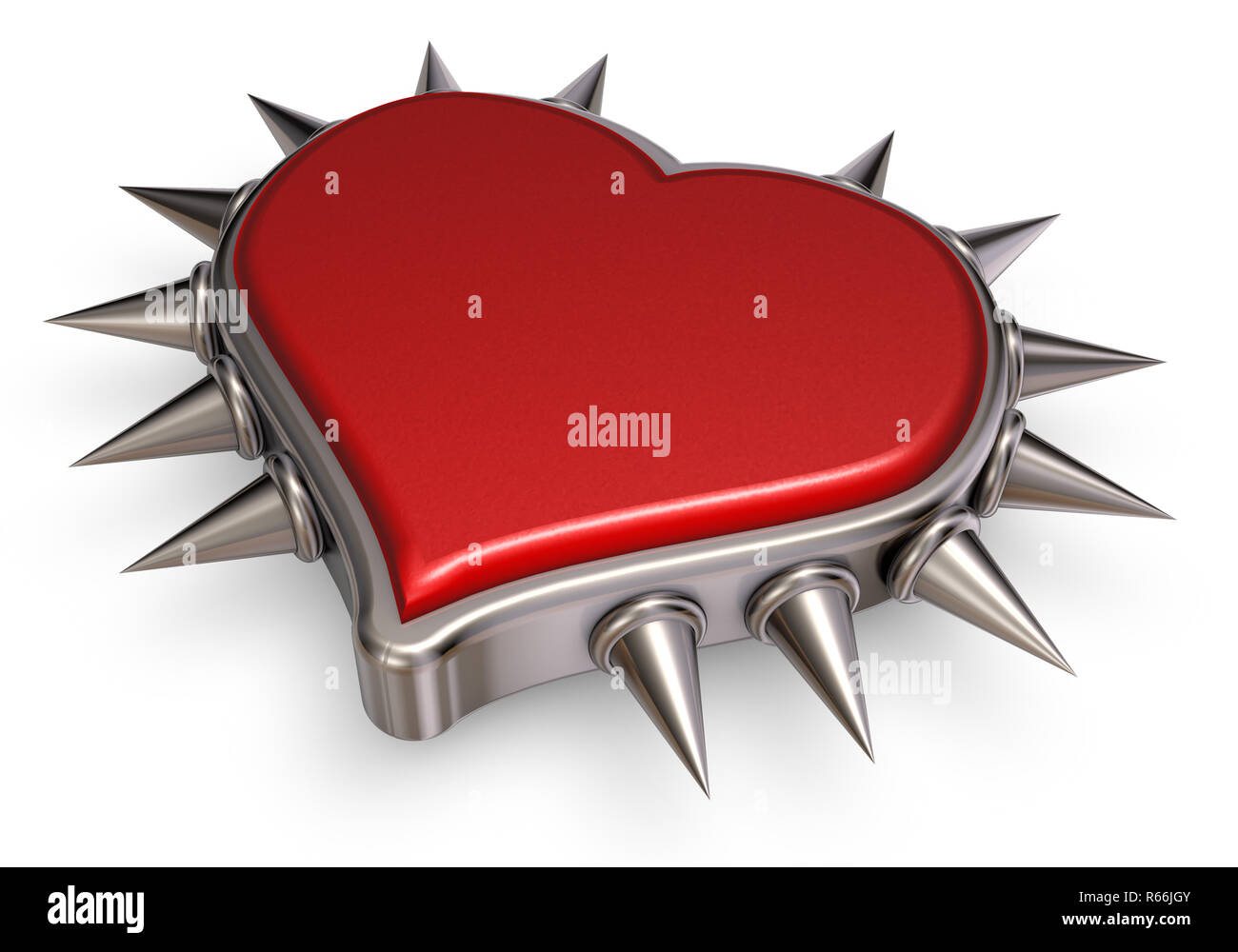 Heart and thorns Cut Out Stock Images & Pictures - Alamy