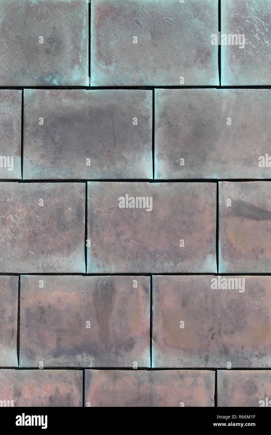 Copper tile texture hi-res stock photography and images - Alamy
