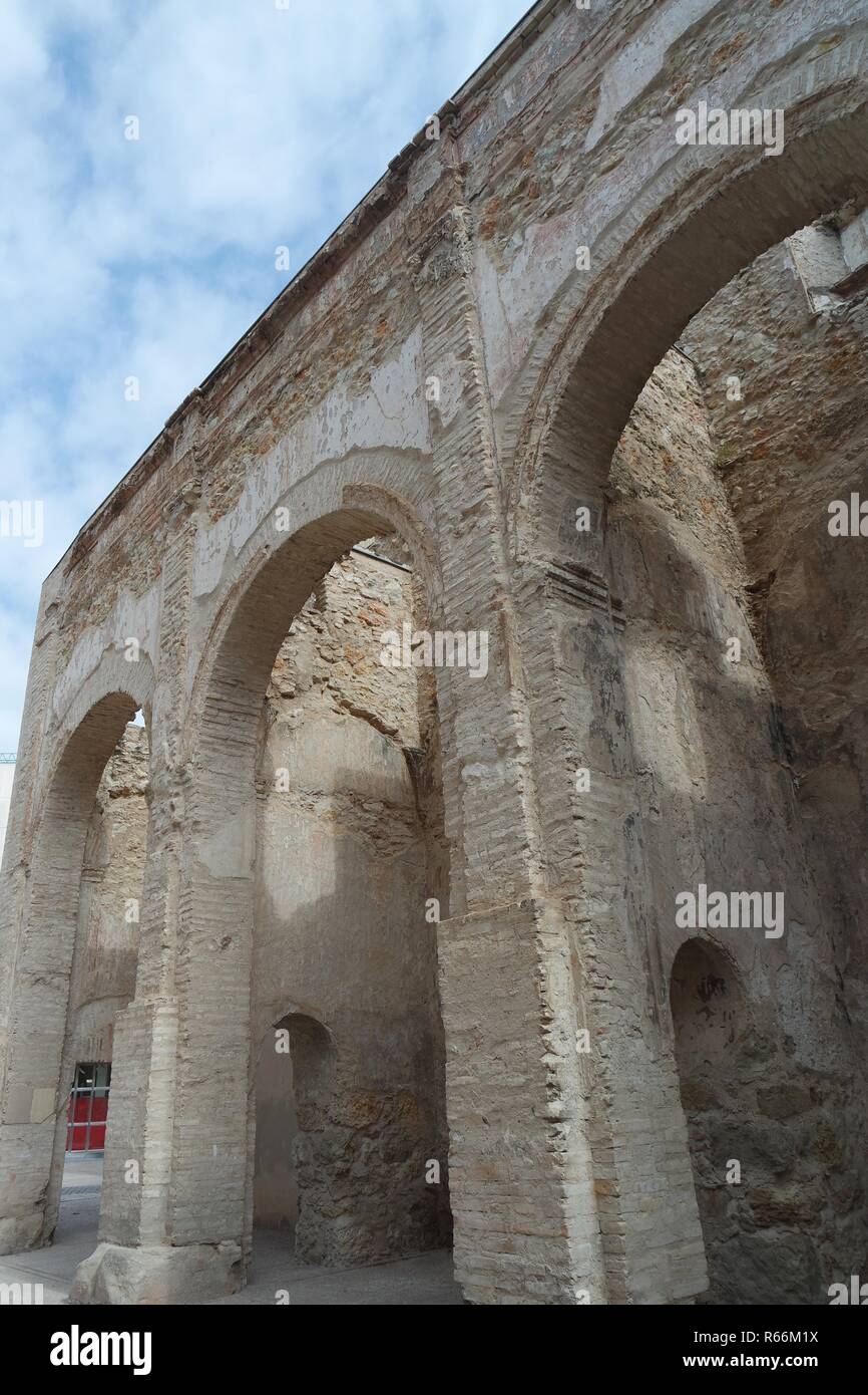 church ruin in the old town of tortosa Stock Photo - Alamy