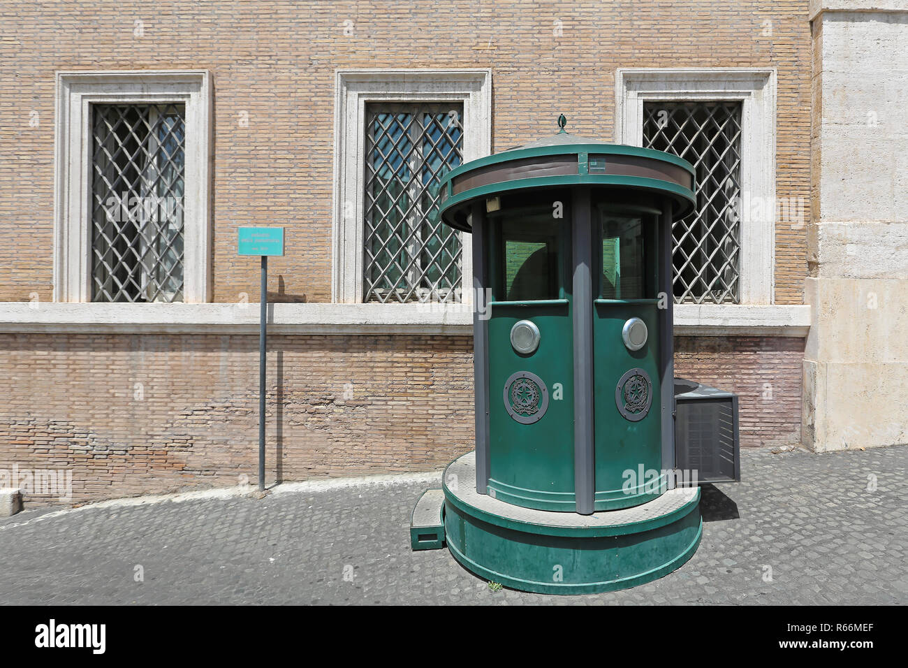 Armored booth hi-res stock photography and images - Alamy