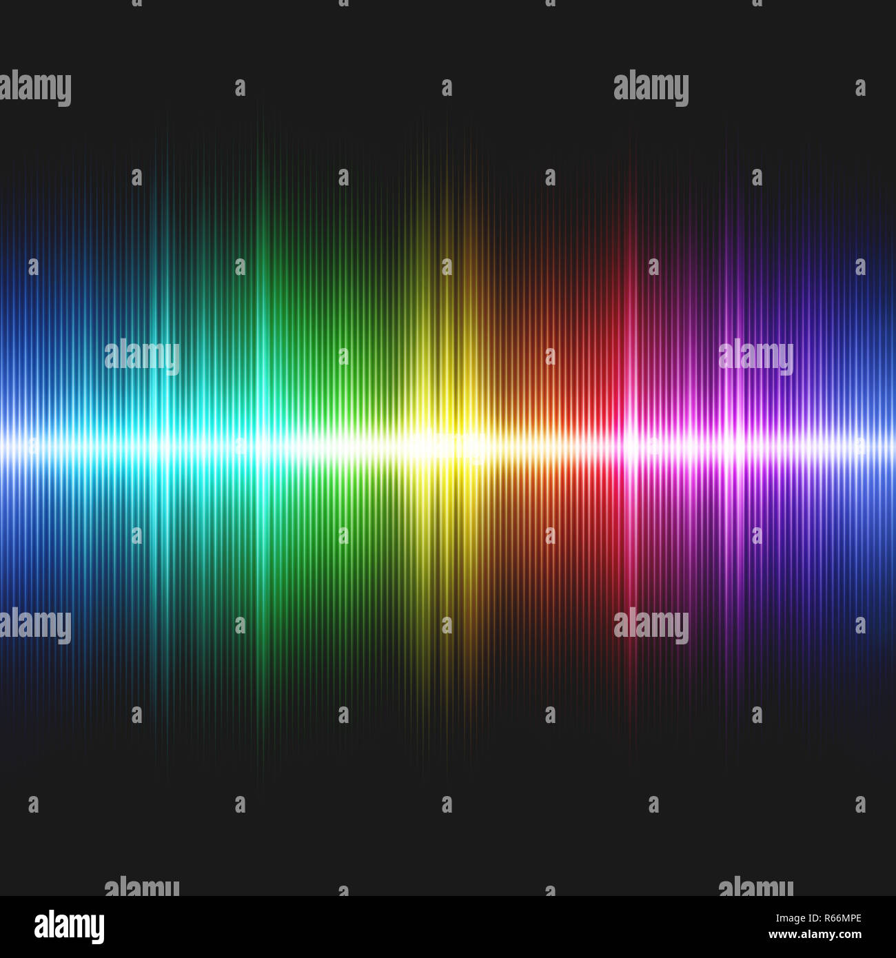 Seamless Colorful Sound Waves Stock Photo - Alamy