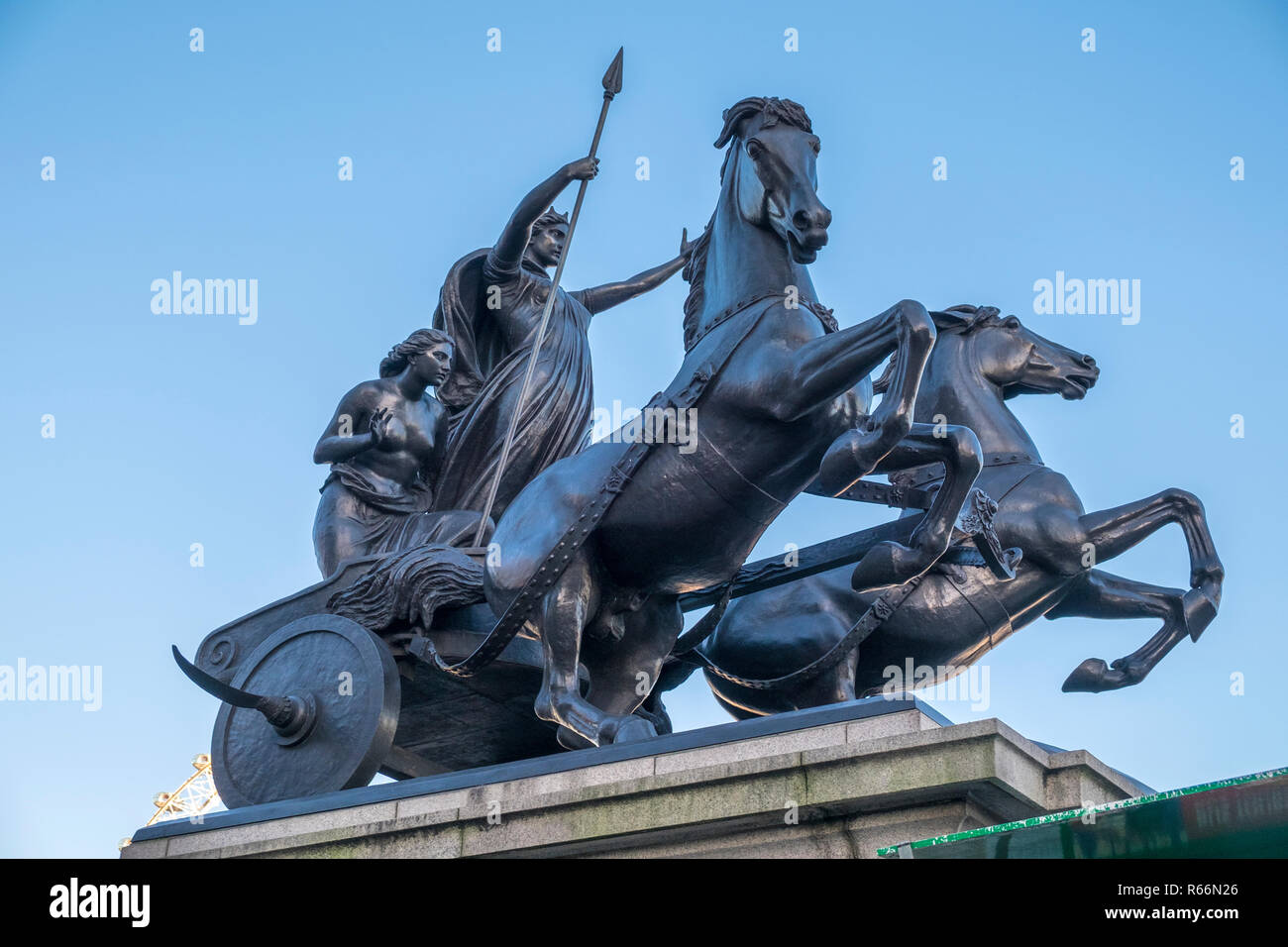 Boadicea and Her Daughters (Boudica statue), Westminster London, UK ...