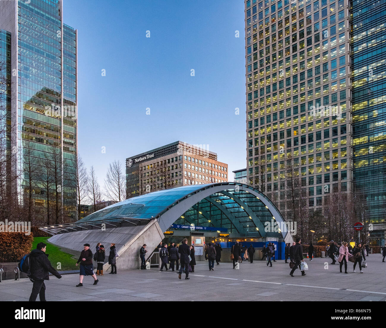 Docklands train station, London, UK Stock Photo - Alamy