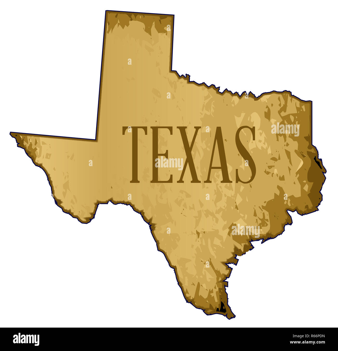 Texas Map Parchment Background Stock Photo - Alamy