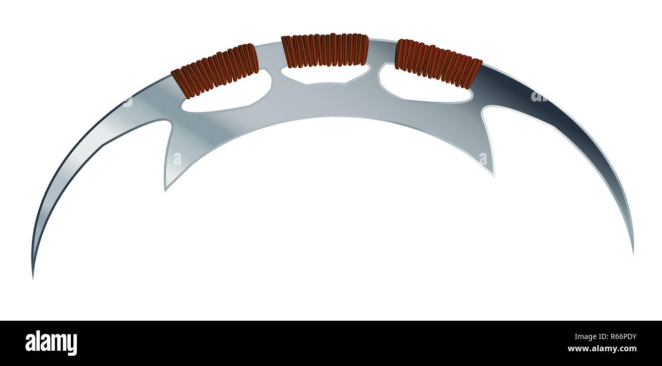 Isolated Alien Blade Weapon Stock Photo - Alamy