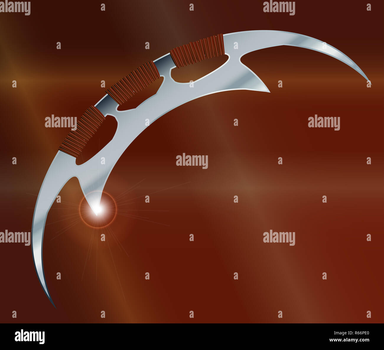 Alien Blade Weapon Stock Photo - Alamy