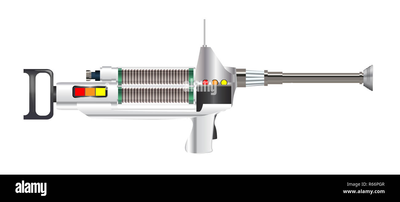 Sci-Fi Laser Rifle Stock Photo - Alamy