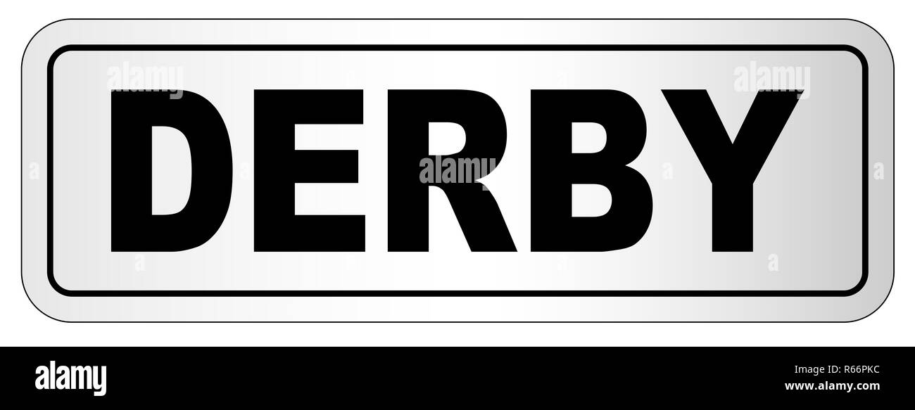 Derby City Nameplate Stock Photo - Alamy