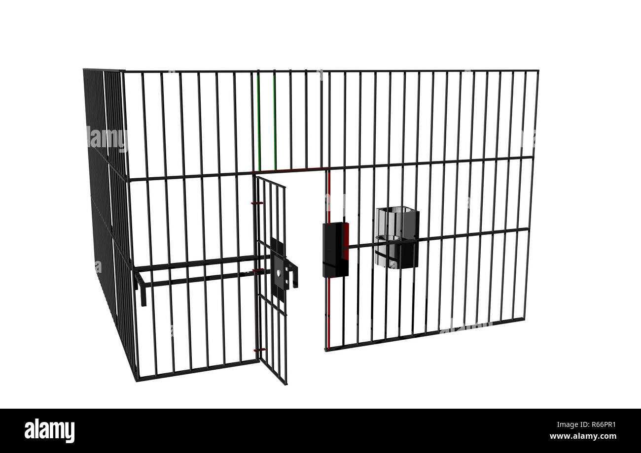 Jail Cell Cut Out Stock Images & Pictures - Alamy