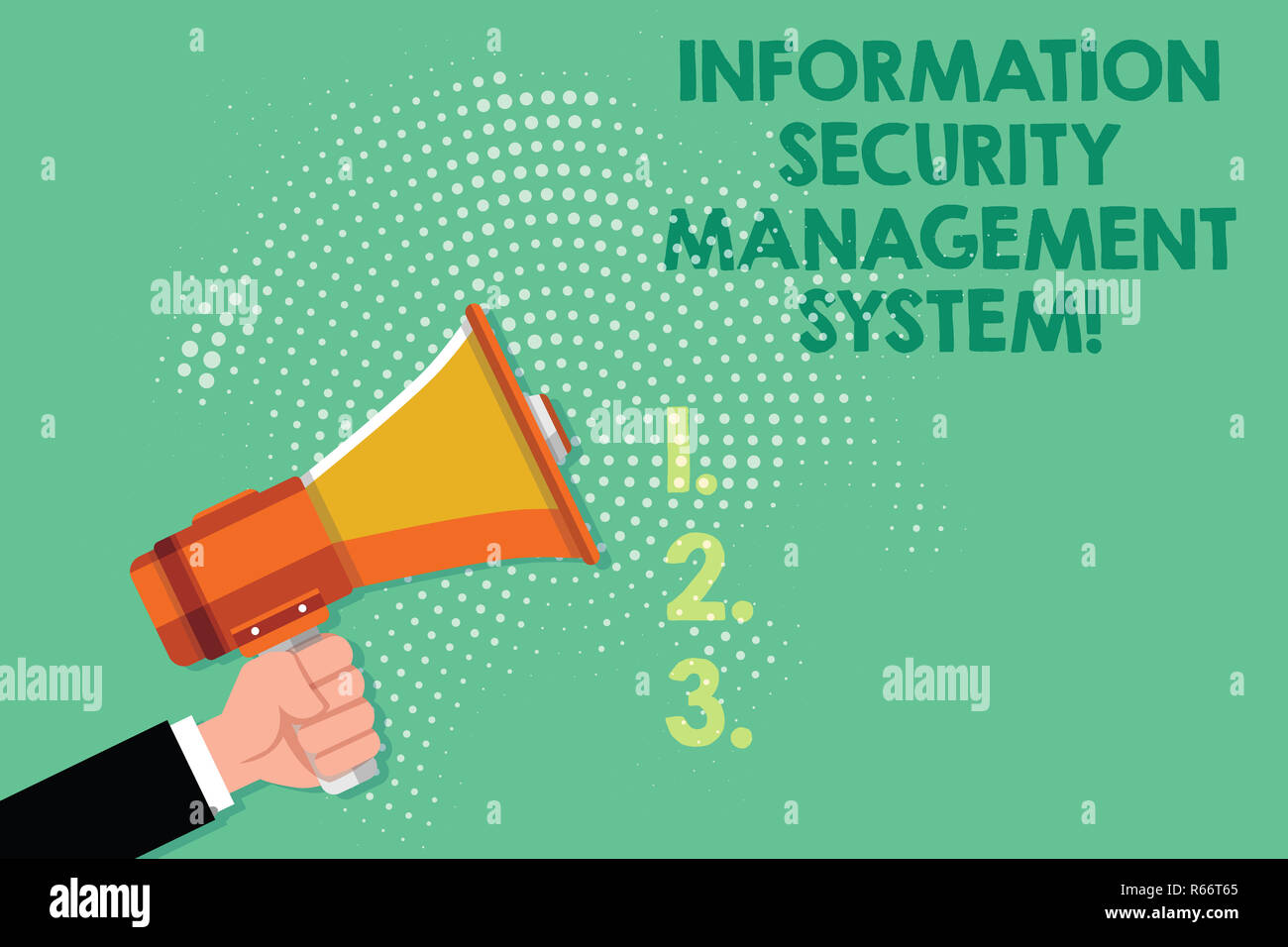 Text sign showing Information Security Management System. Conceptual ...
