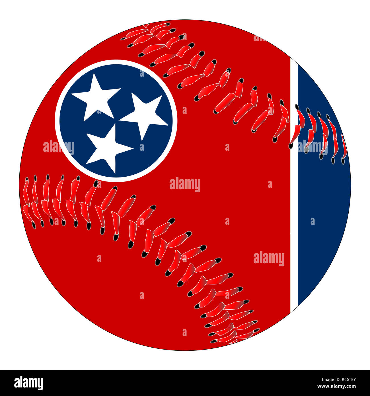 Tennessee state flag sports hi-res stock photography and images - Alamy