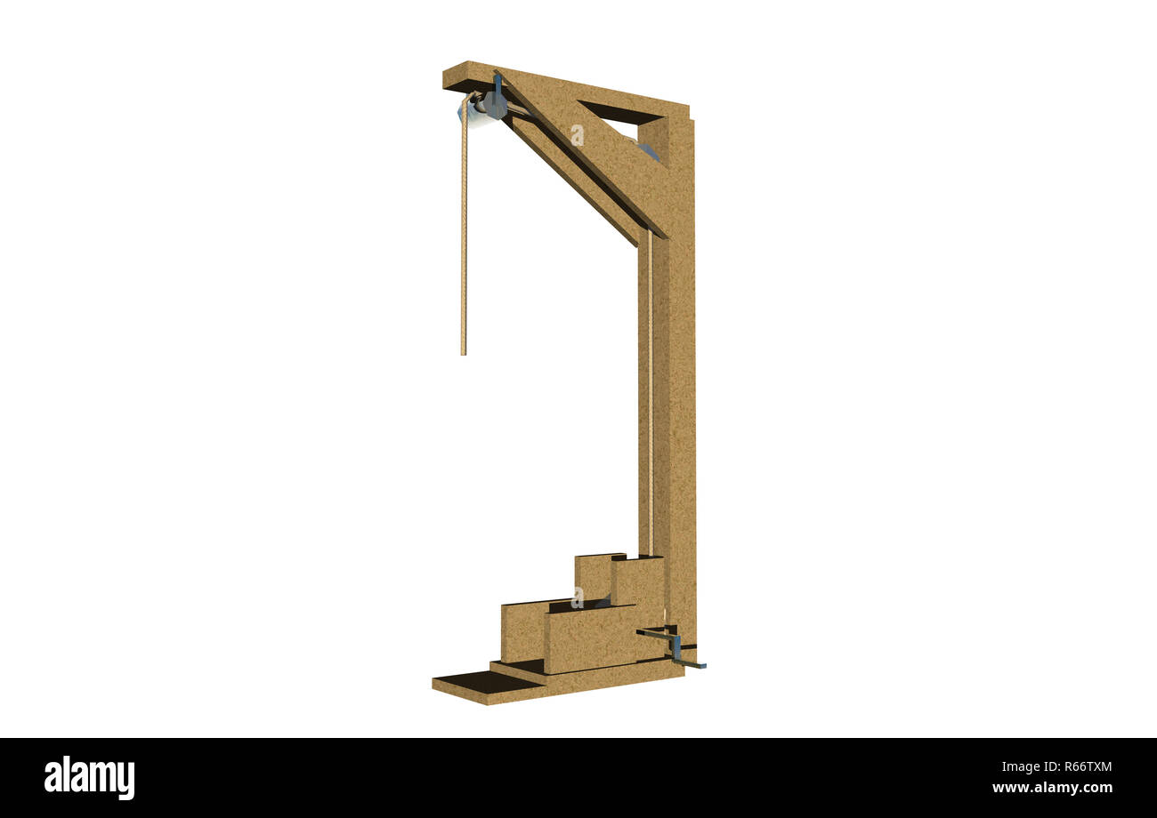 Crank crane Cut Out Stock Images & Pictures - Alamy