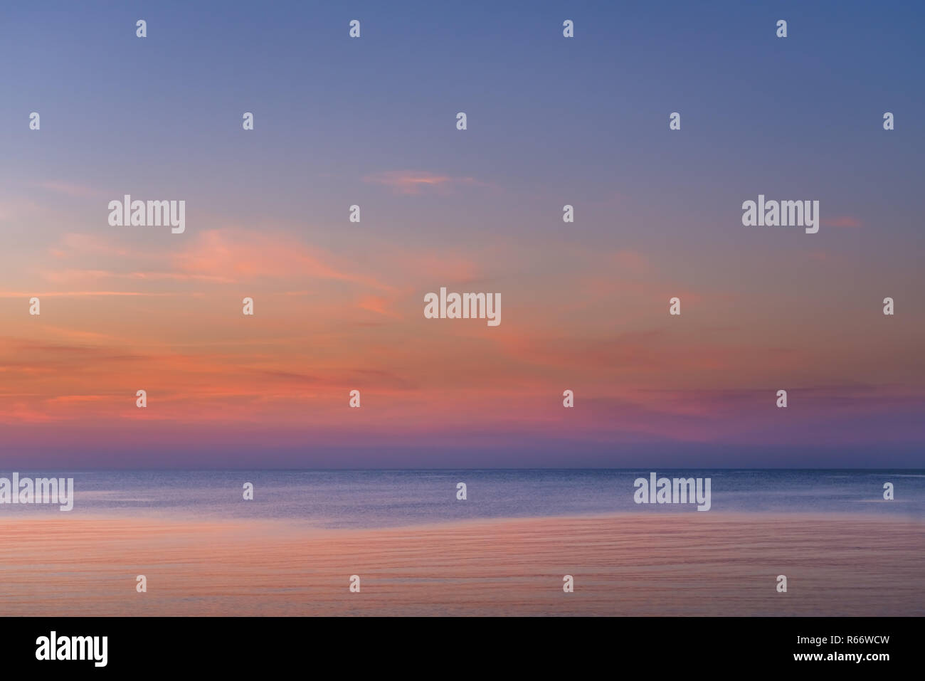 Warm sunset overlay Stock Photo - Alamy