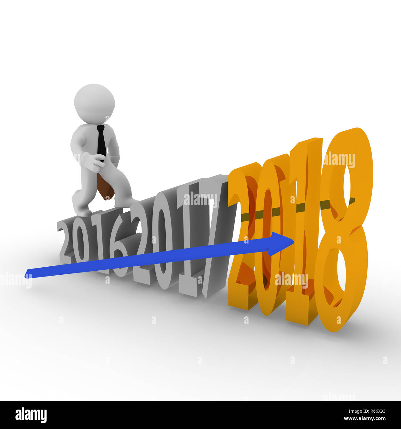 3d aim high concept with stairs Stock Photo - Alamy