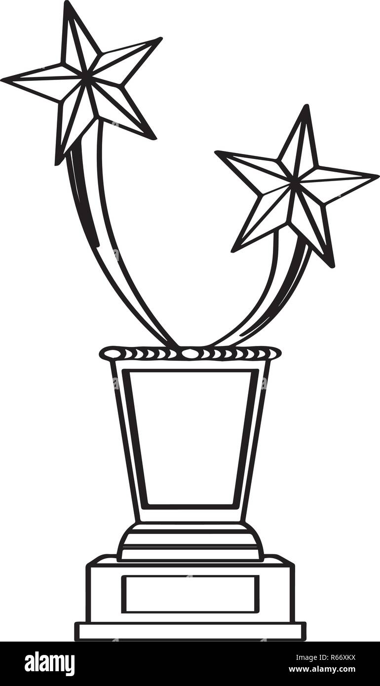 Star shape golden trophy icon Stock Vector Image & Art - Alamy