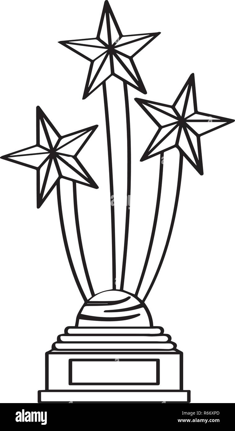 Star shape golden trophy icon Stock Vector Image & Art - Alamy