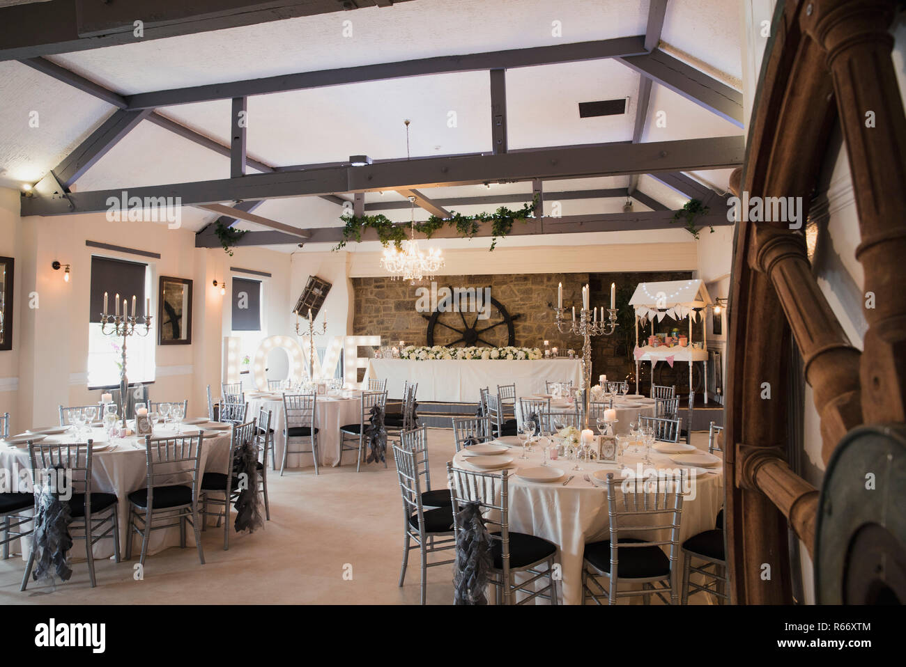 Modern Wedding Venue Stock Photo - Alamy
