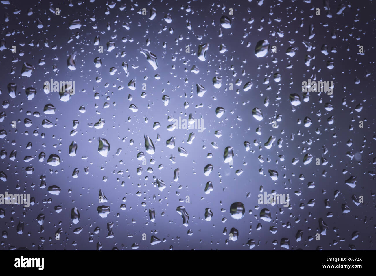 Cold blue lights bokeh Stock Photo - Alamy