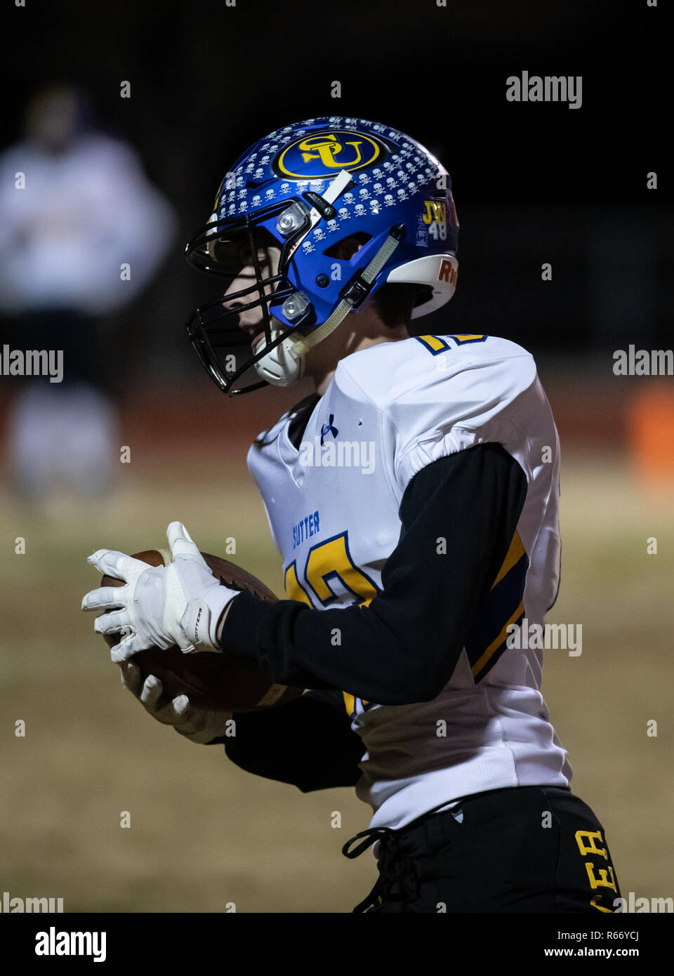 Football action with West Valley vs. Sutter High School in Cottonwood ...