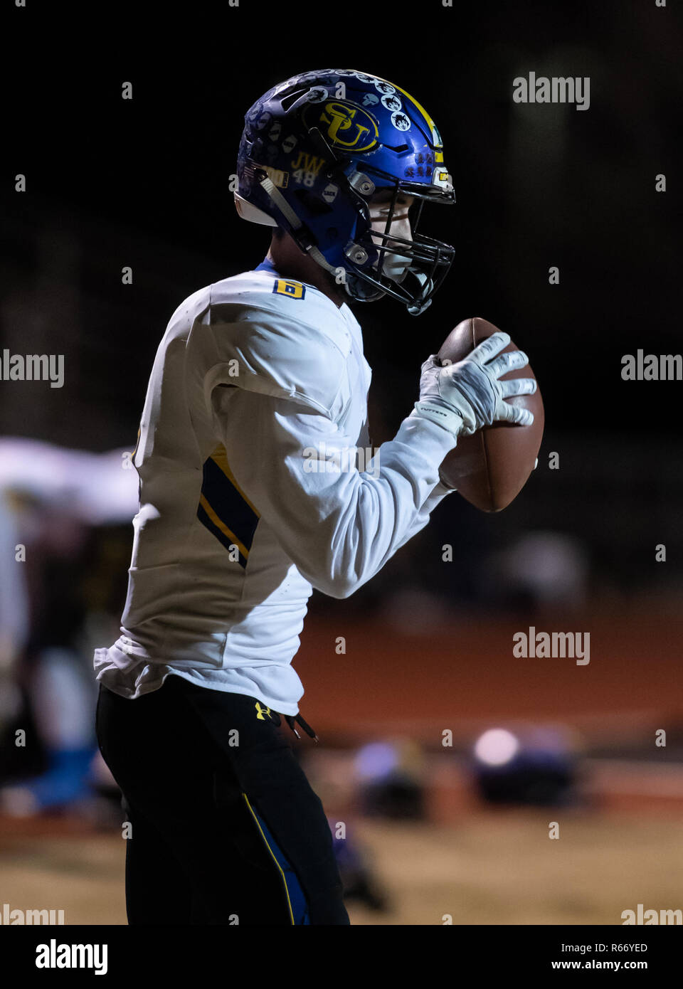 Football action with West Valley vs. Sutter High School in Cottonwood ...