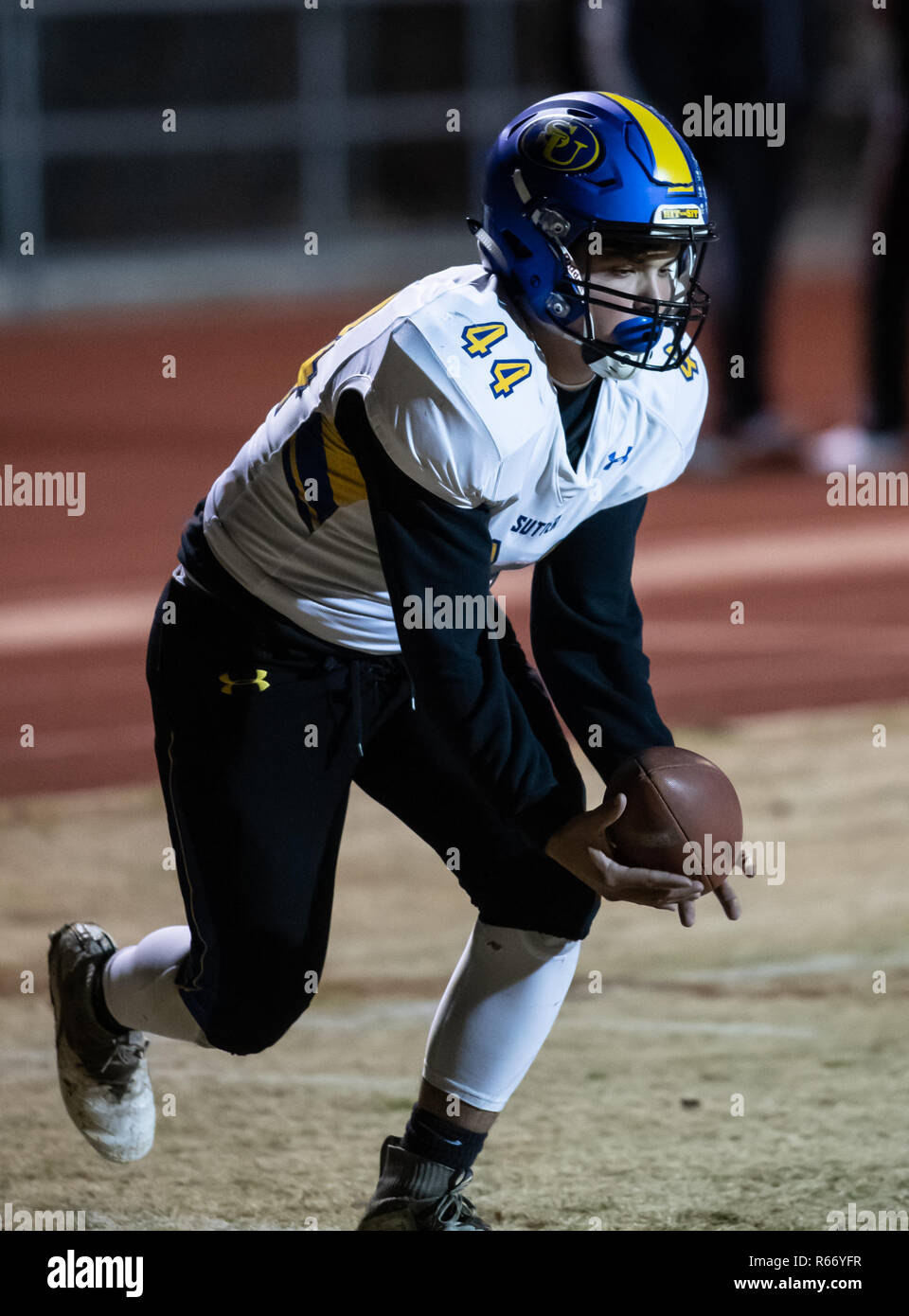Football action with West Valley vs. Sutter High School in Cottonwood ...