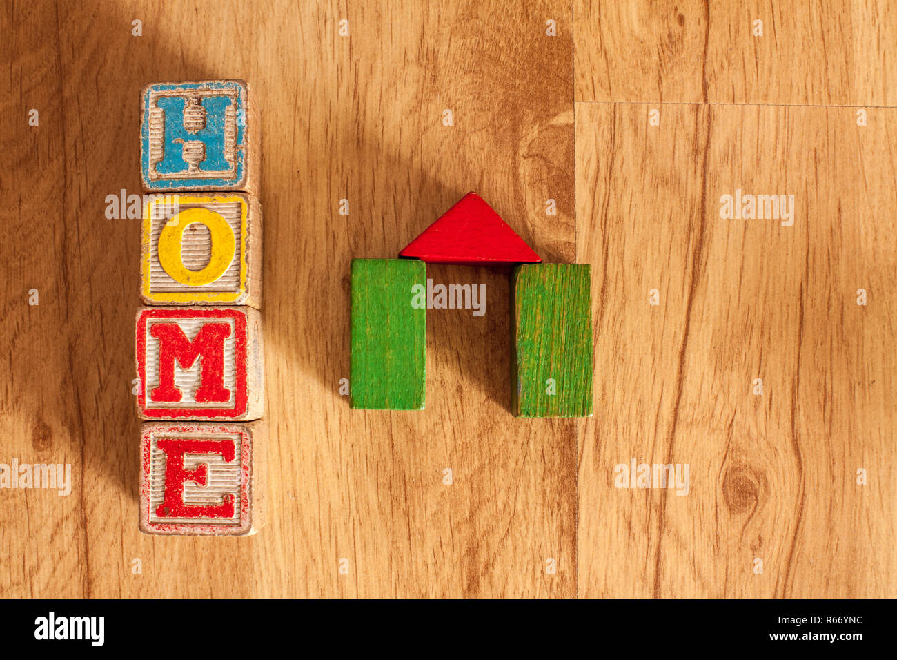 Old fashioned toy blocks hi-res stock photography and images - Alamy