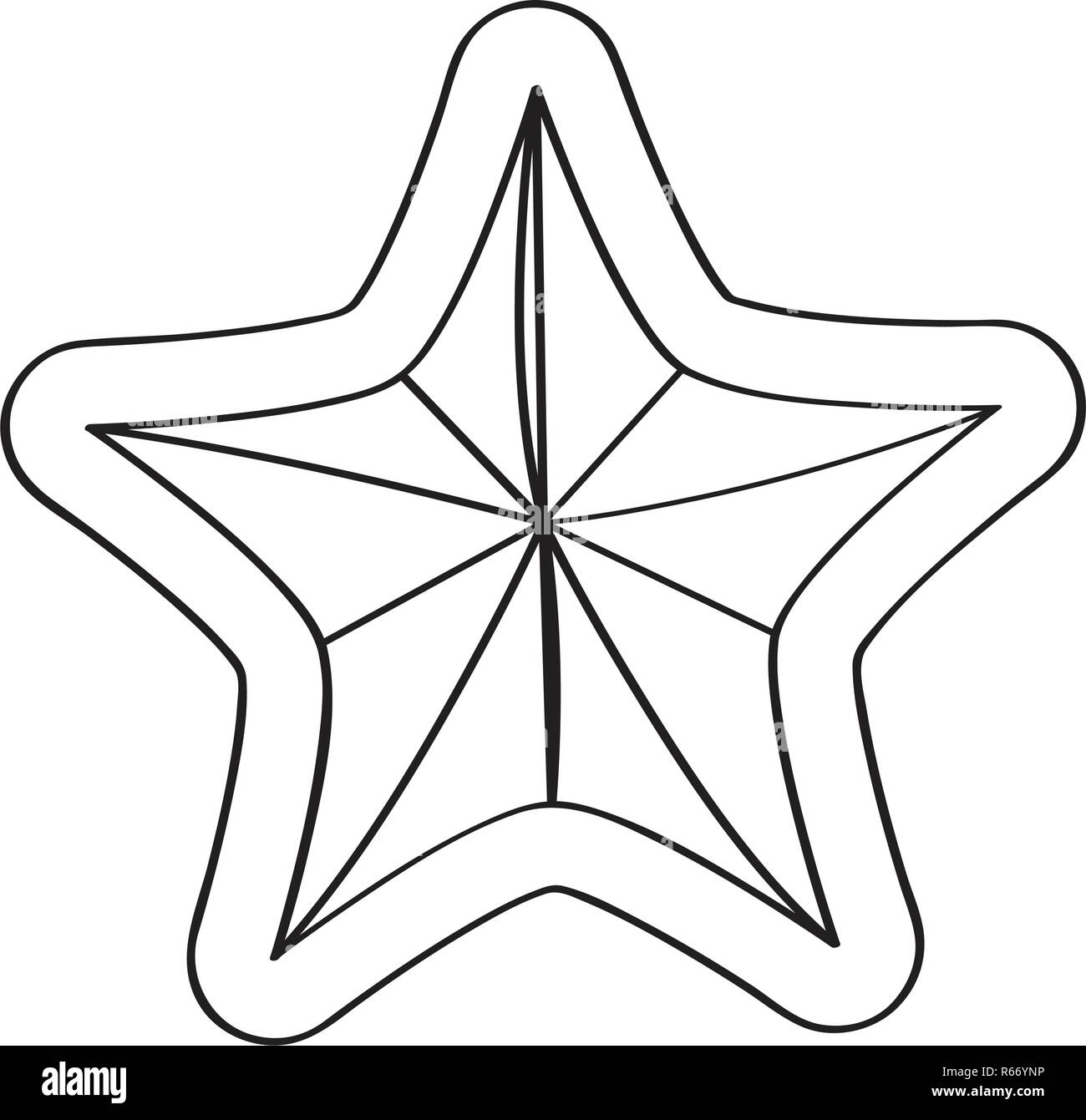 Christmas gingerbread homemade star Black and White Stock Photos ...