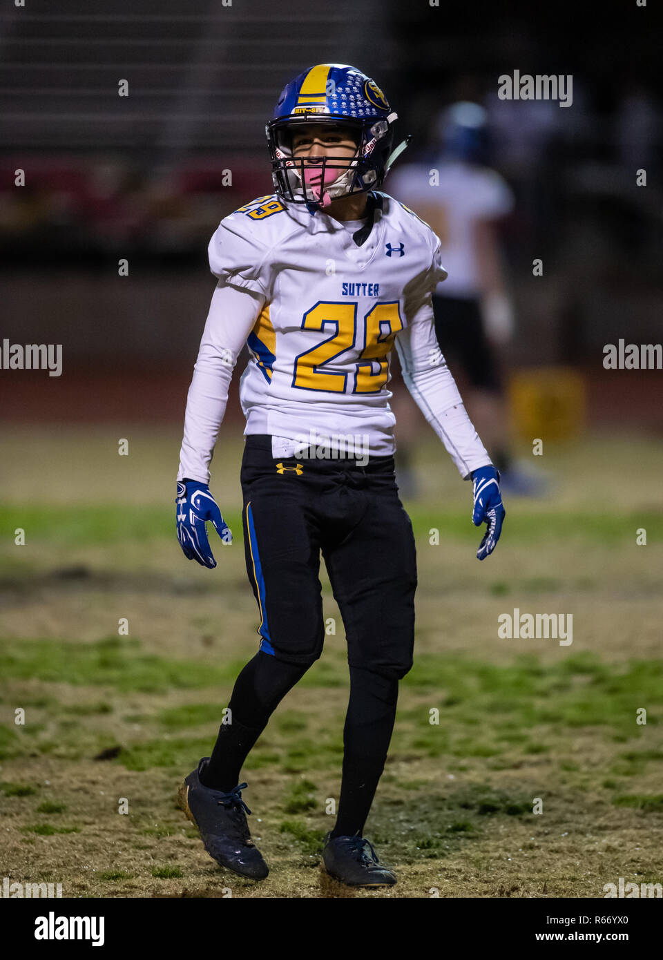 Football action with West Valley vs. Sutter High School in Cottonwood ...