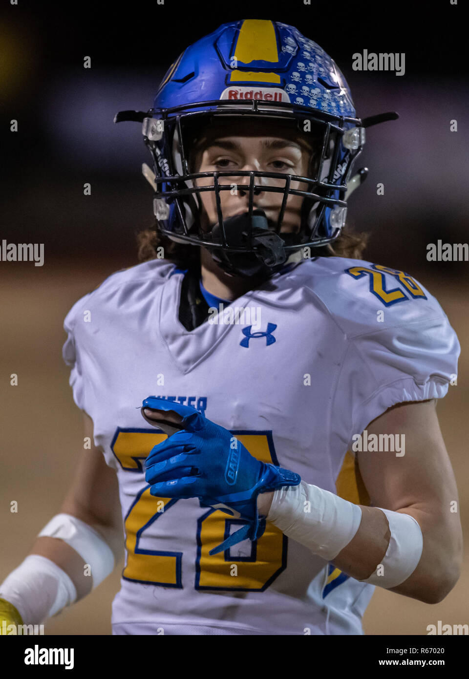 Football action with West Valley vs. Sutter High School in Cottonwood ...