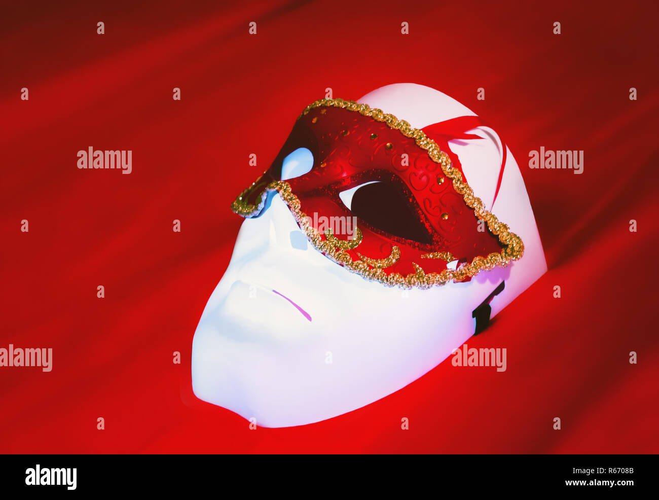 Masquerade And Theater Masks Stock Photo - Alamy