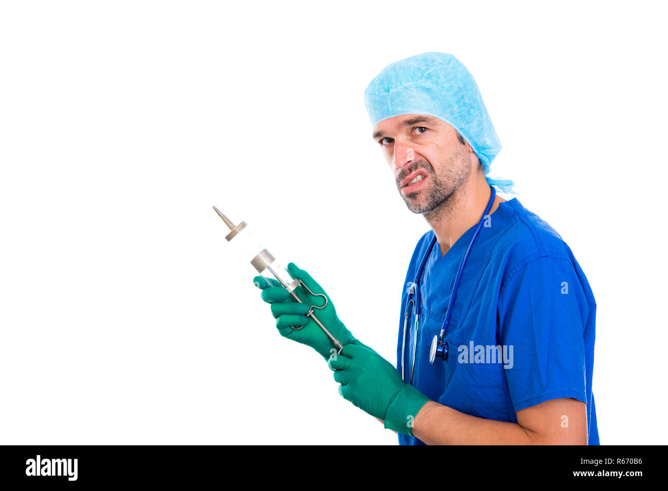 Anesthesia patient Cut Out Stock Images & Pictures - Alamy