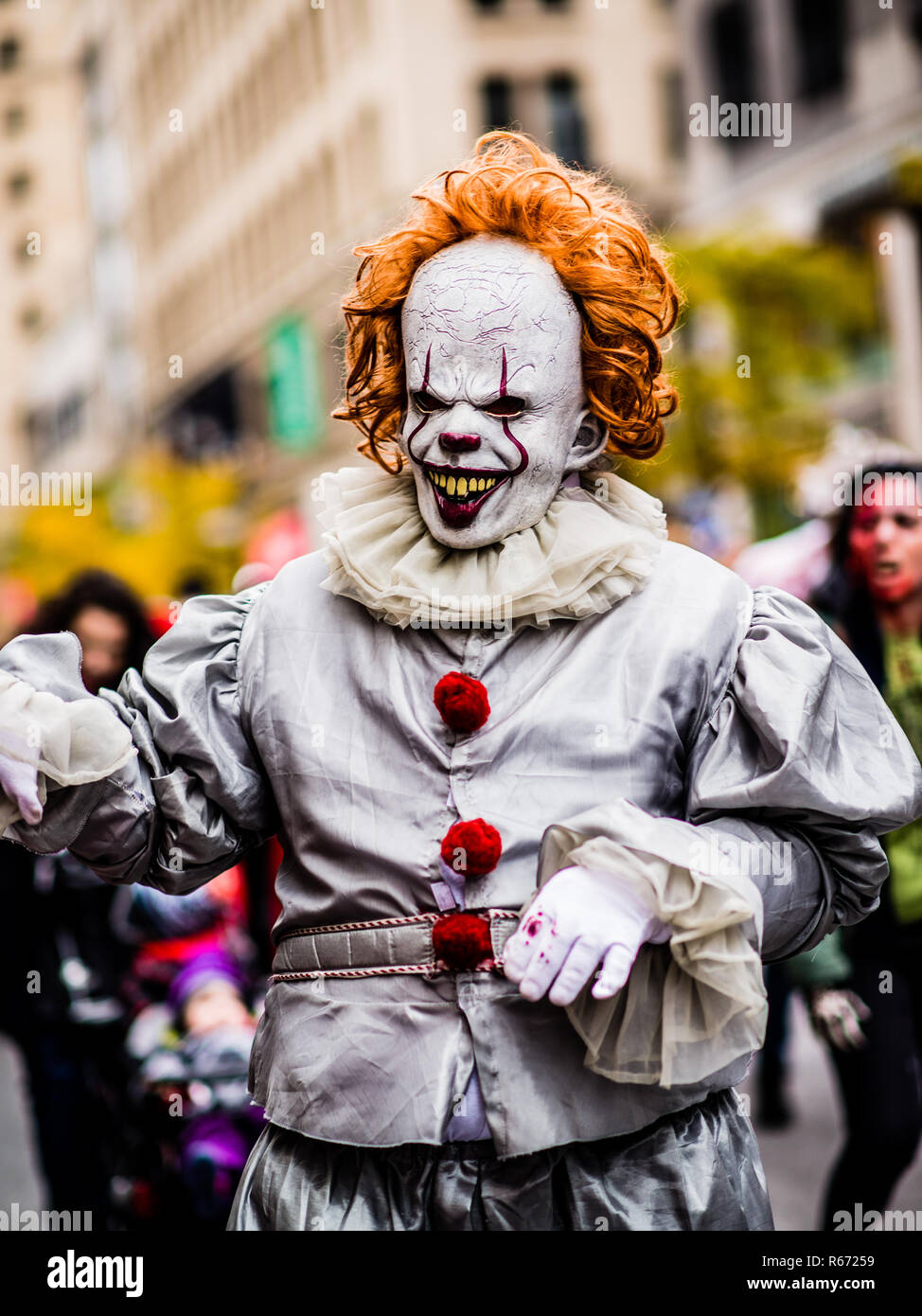 Zombie parade in Montreal Quebec Canada Stock Photo - Alamy