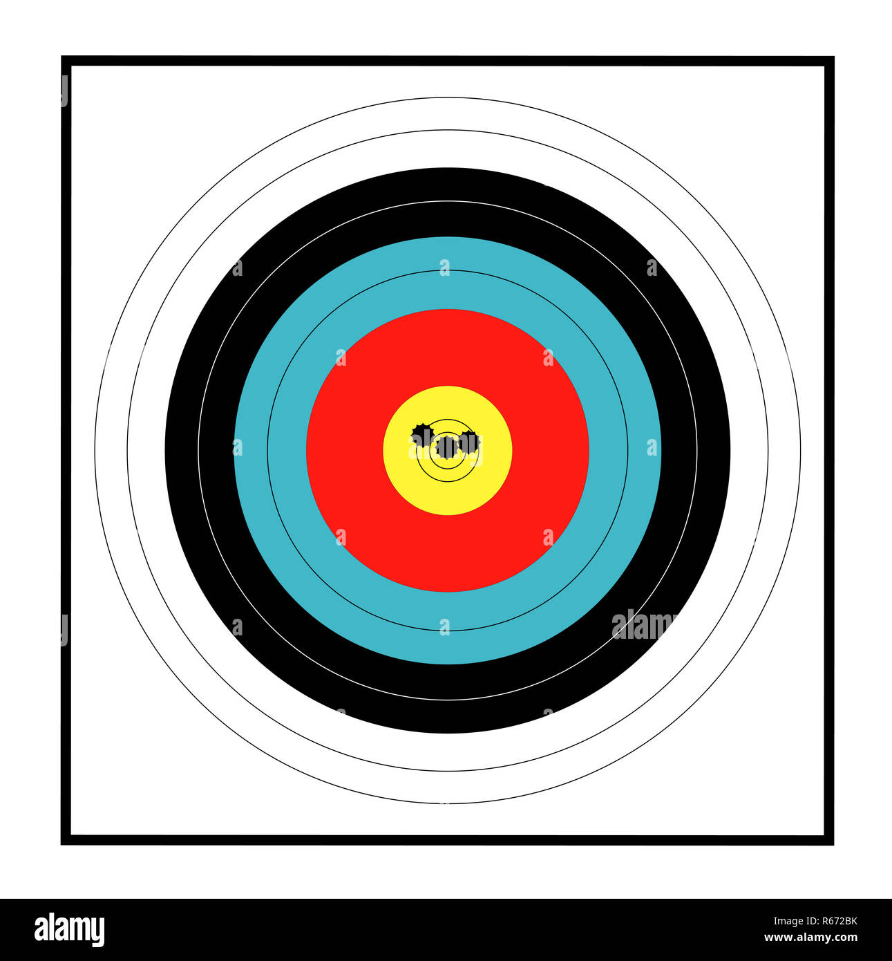 Target grouping bullet holes hi-res stock photography and images - Alamy