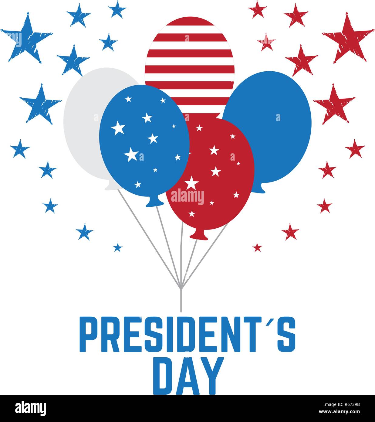 Happy president day Stock Vector Image & Art - Alamy