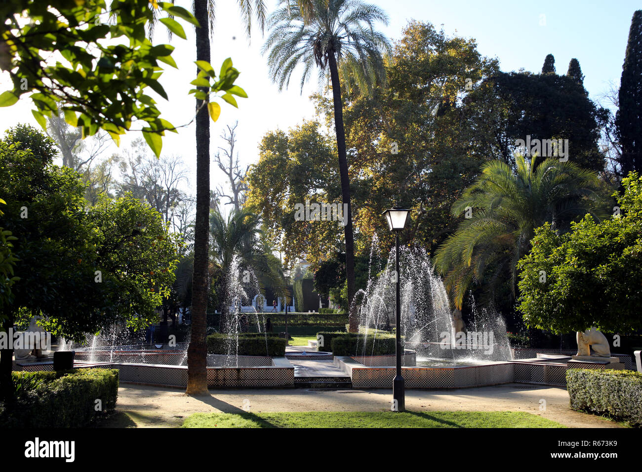 maria luisa park Stock Photo - Alamy