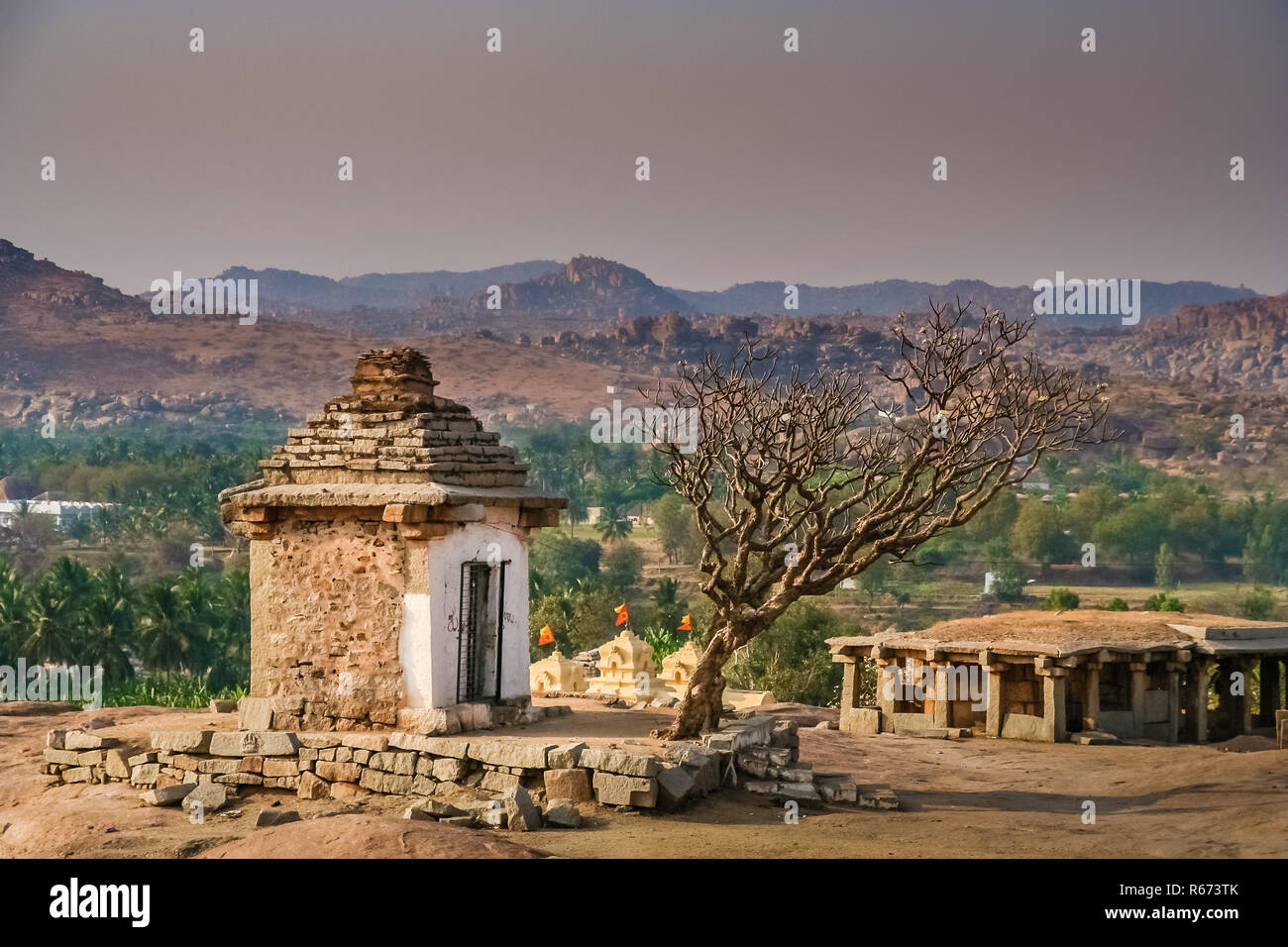 Ancient stone temple Stock Photo - Alamy