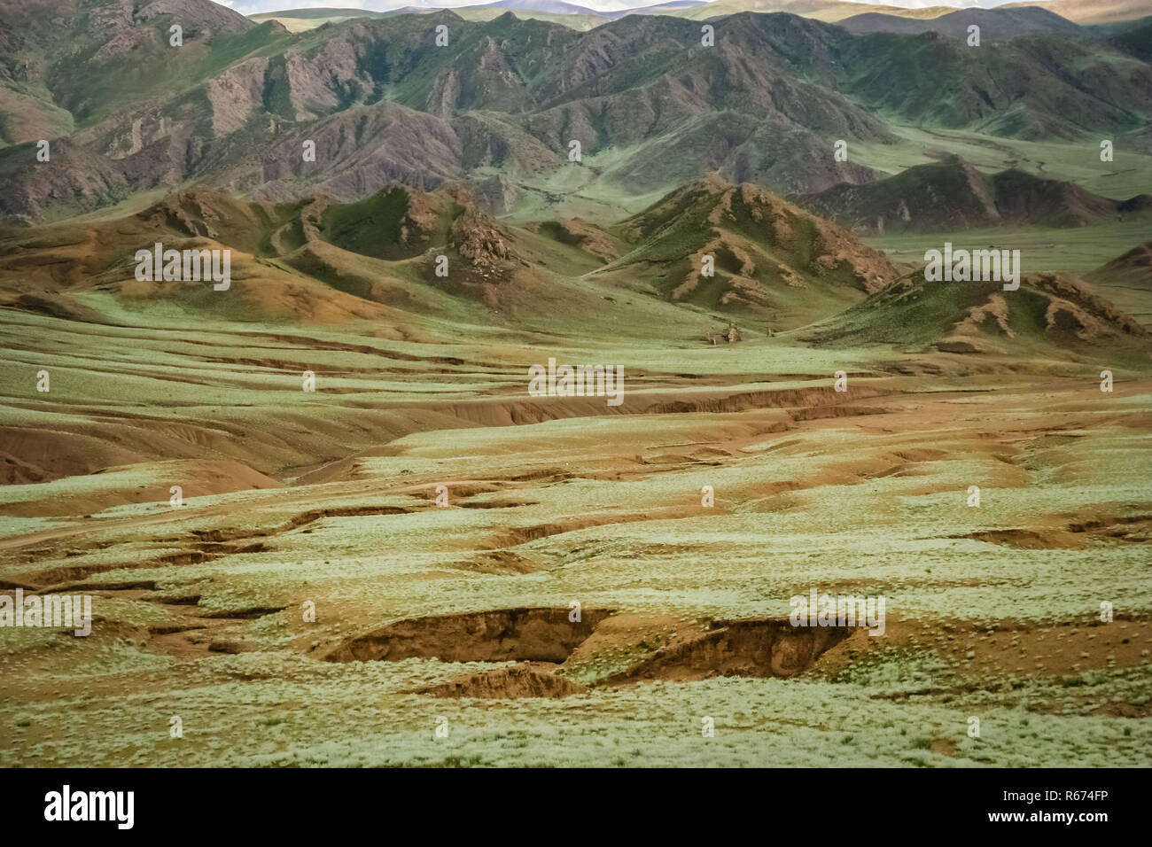 Landscape of Tibetan plateau Stock Photo - Alamy