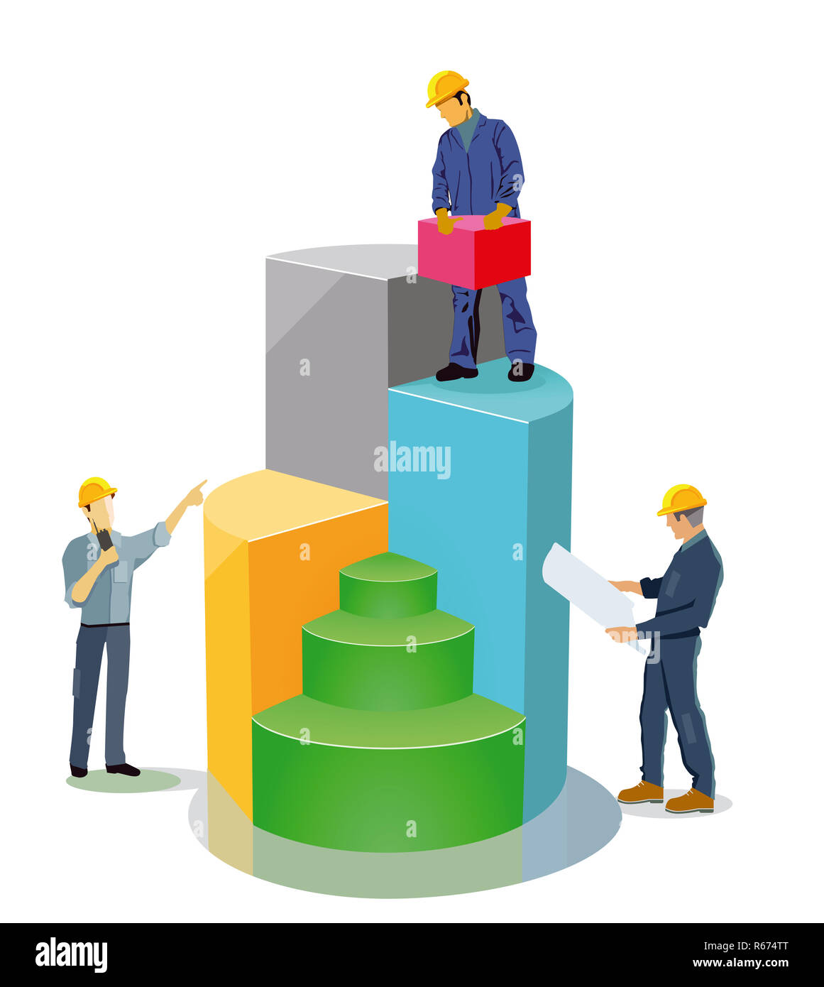 building performance balance sheet,illustration Stock Photo - Alamy