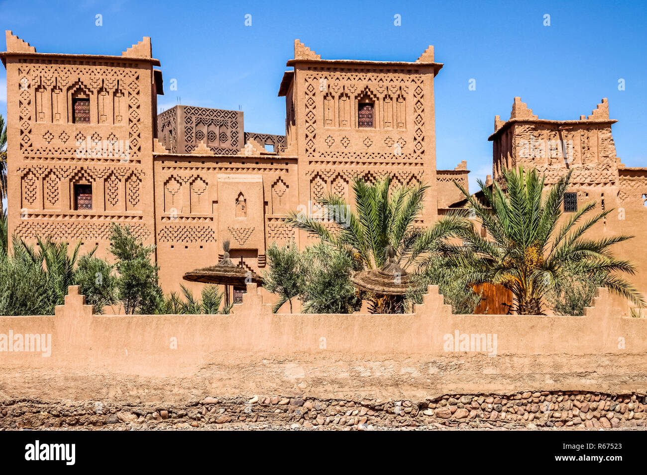 Kasbah in Skoura Stock Photo - Alamy