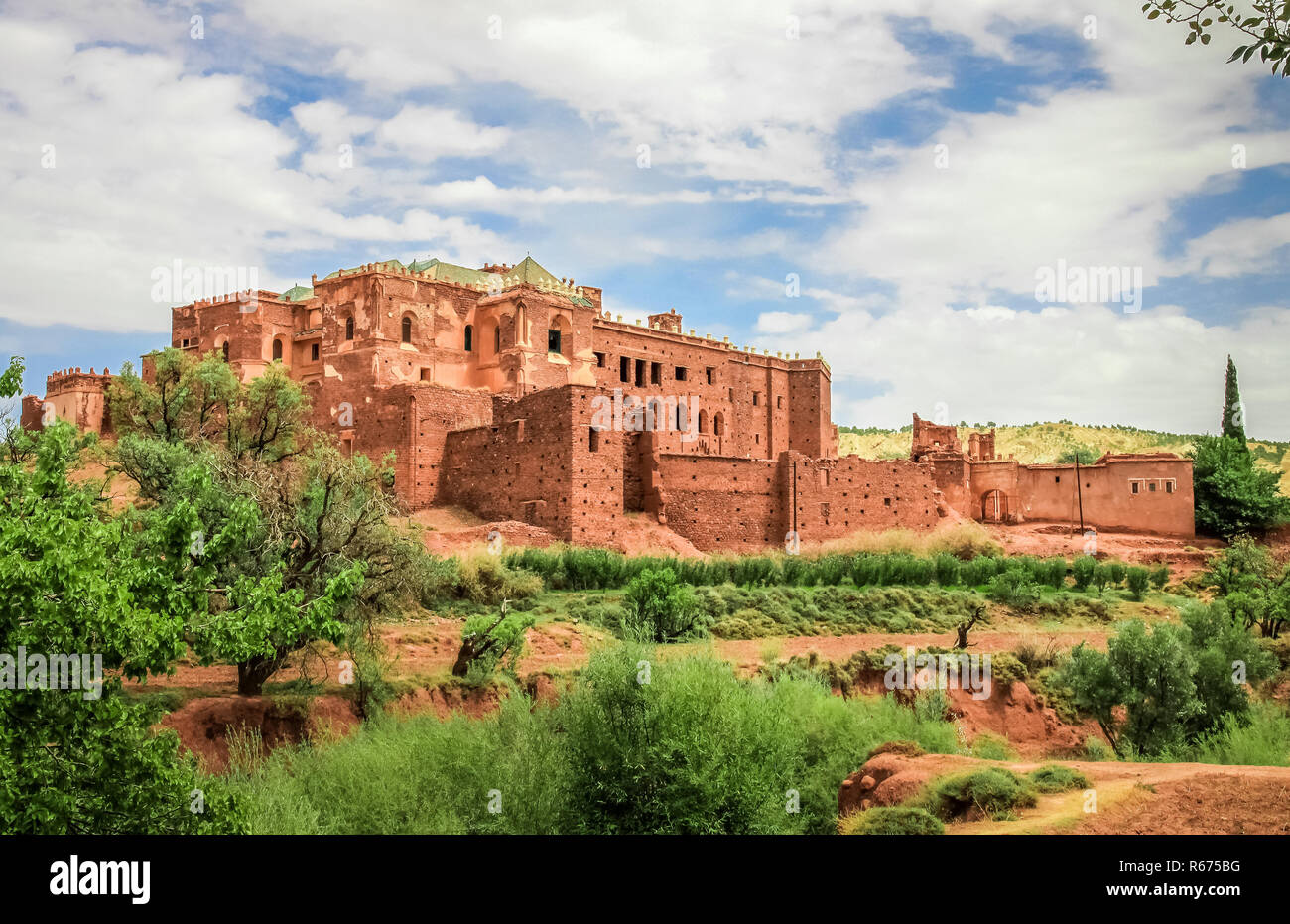 Old Telouet kasbah Stock Photo - Alamy