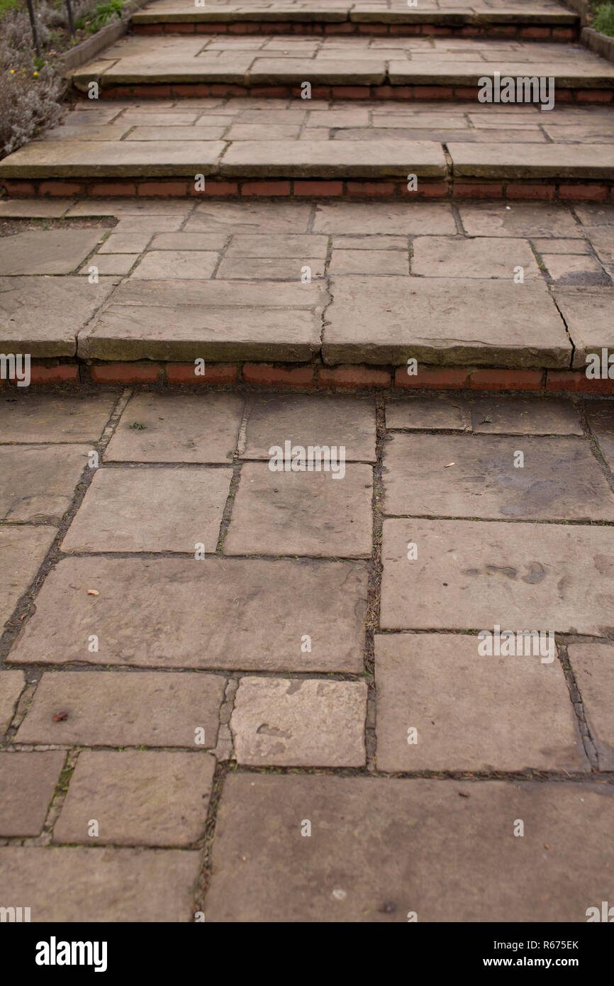 Wide stone stairs Stock Photo - Alamy