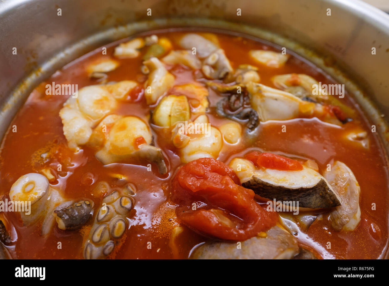 Octopus broth hi-res stock photography and images - Alamy