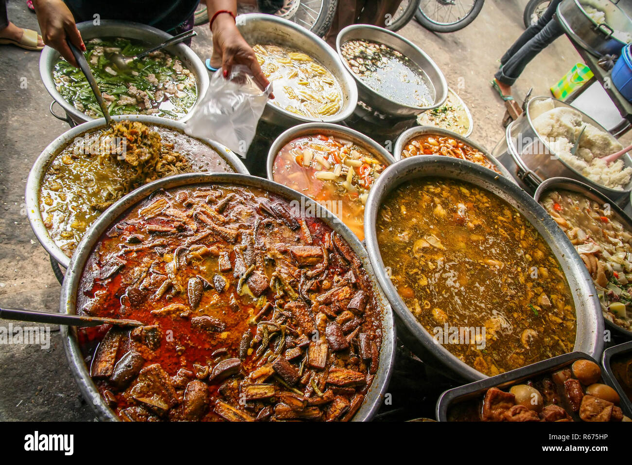 Wide selection delicious meals hi-res stock photography and images - Alamy