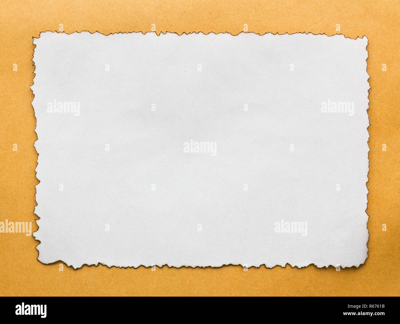 Paper vintage sheet isloated hi-res stock photography and images - Alamy