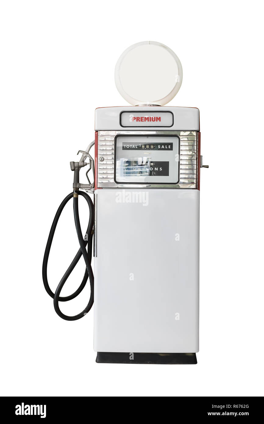 White Fuel Pump High Resolution Stock Photography and Images - Alamy