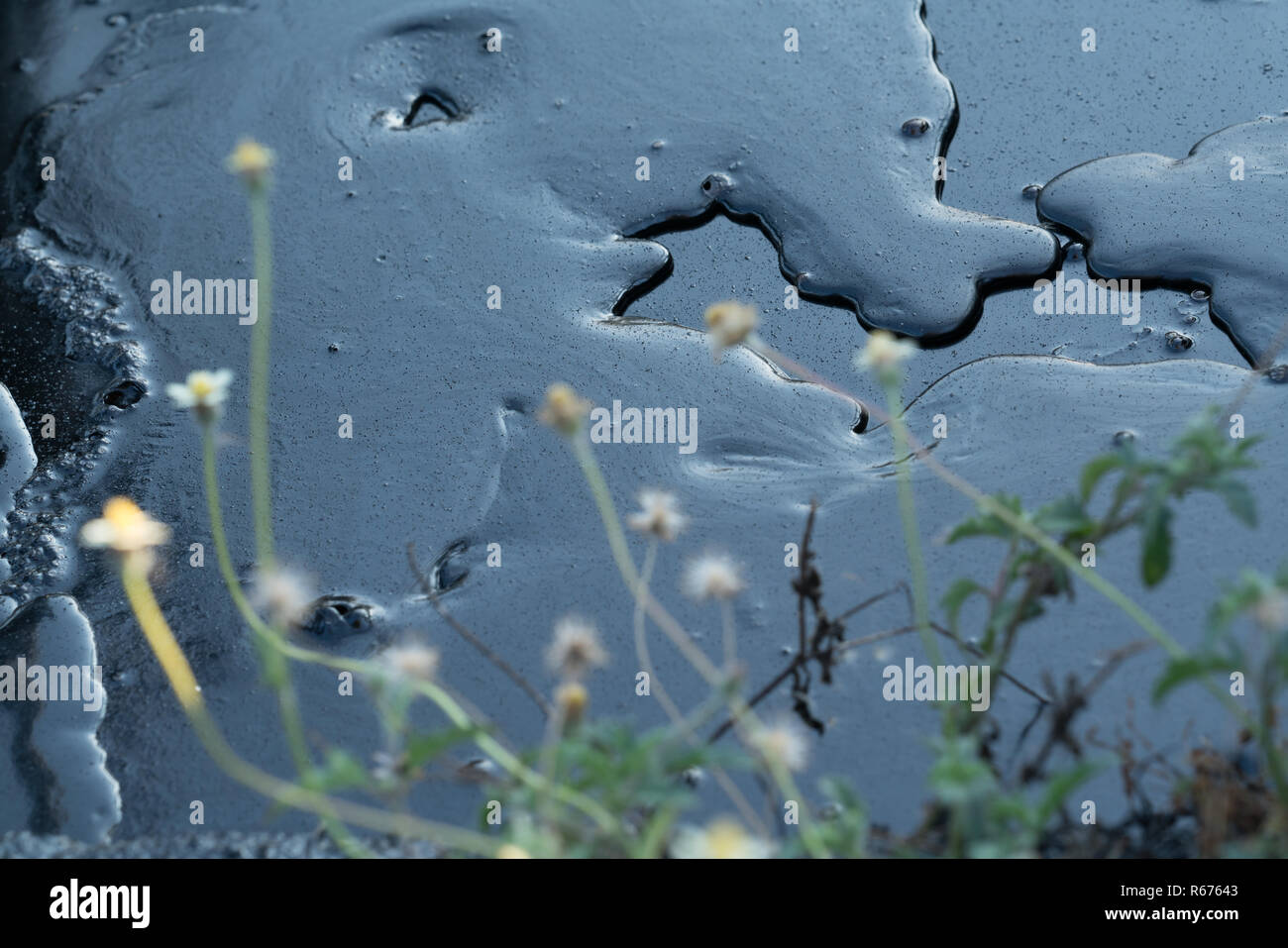 crude oil surface textured Stock Photo - Alamy