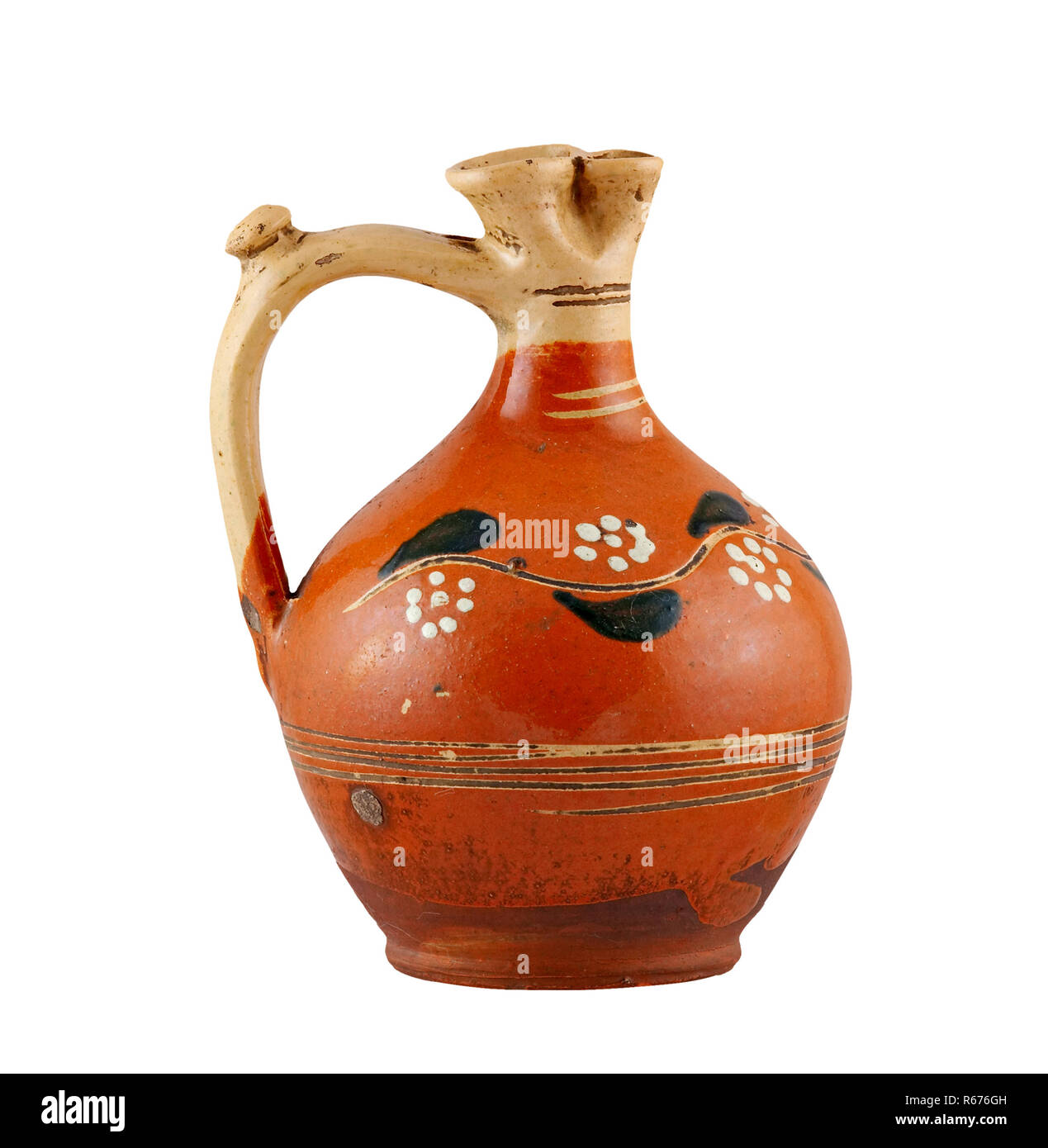 Old ceramic flagon Stock Photo - Alamy